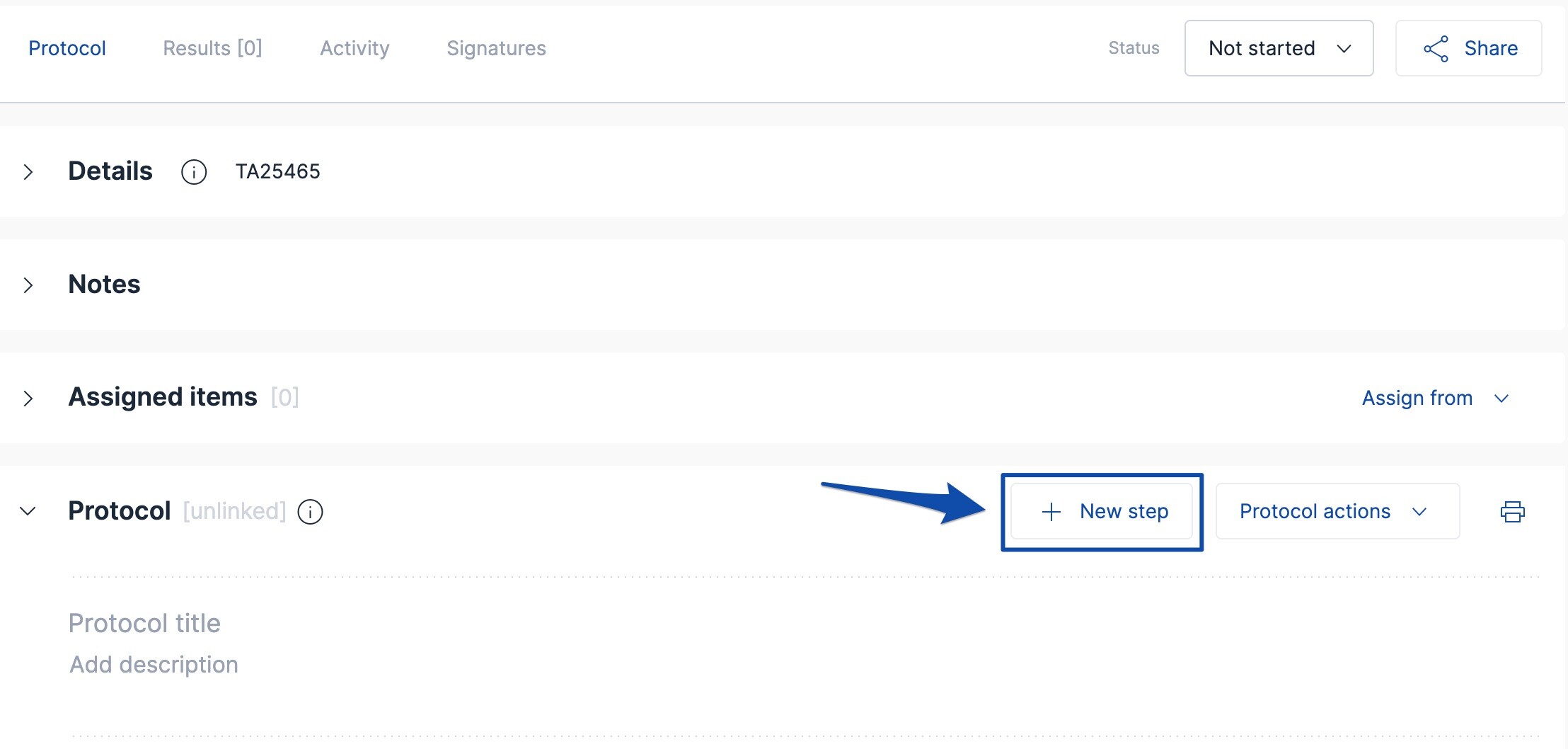 How to Create a Task Protocol or Protocol Template